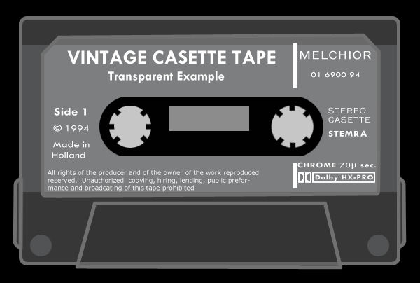 Cassette Vector Transparent by Mellie-Master on DeviantArt