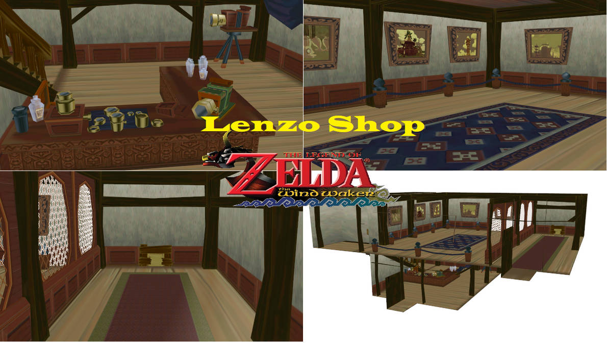 MMD - Lenzo Shop Model DL by Black-Star7 on DeviantArt