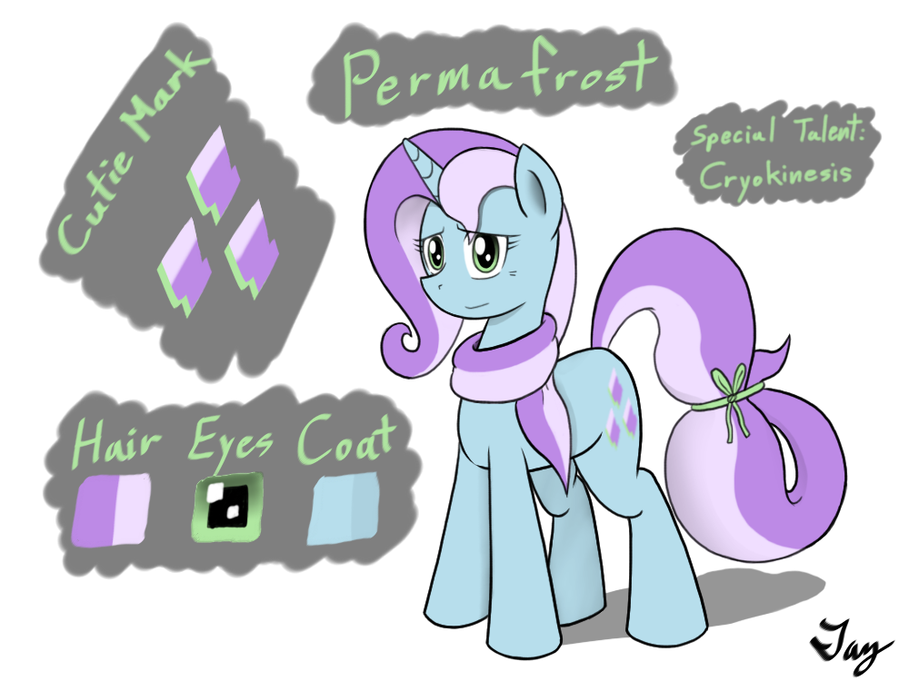 Permafrost - Reference Sheet by MultiTAZker on DeviantArt