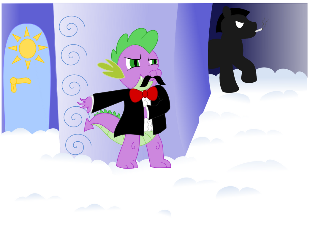 Secret Agent Spike The Dragon by irky3 on DeviantArt
