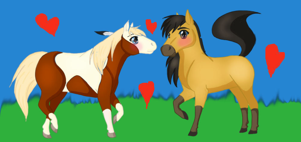 spirit x rain by wolfhorse74 on DeviantArt