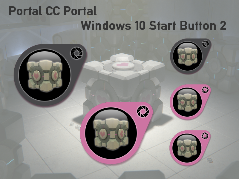 Portal CC Portal Windows 10 Start Button 2 by DoritoBreath on DeviantArt