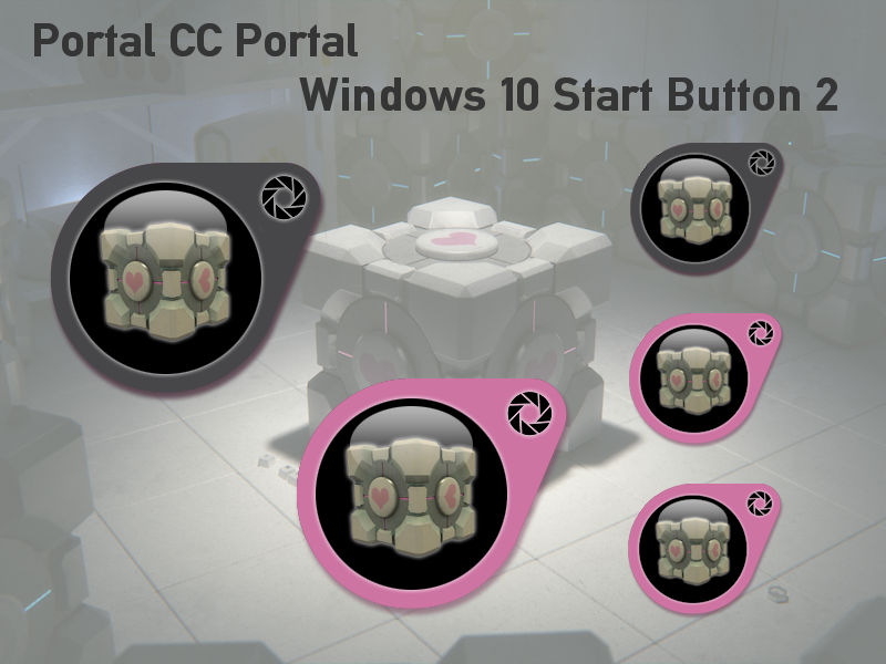 Portal CC Portal Windows 10 Start Button 2 by DoritoBreath on DeviantArt