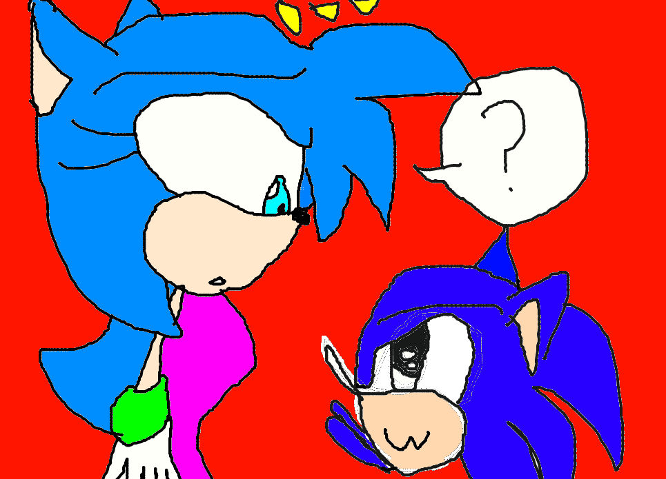 Sonic? by RachaelThehedgie on DeviantArt