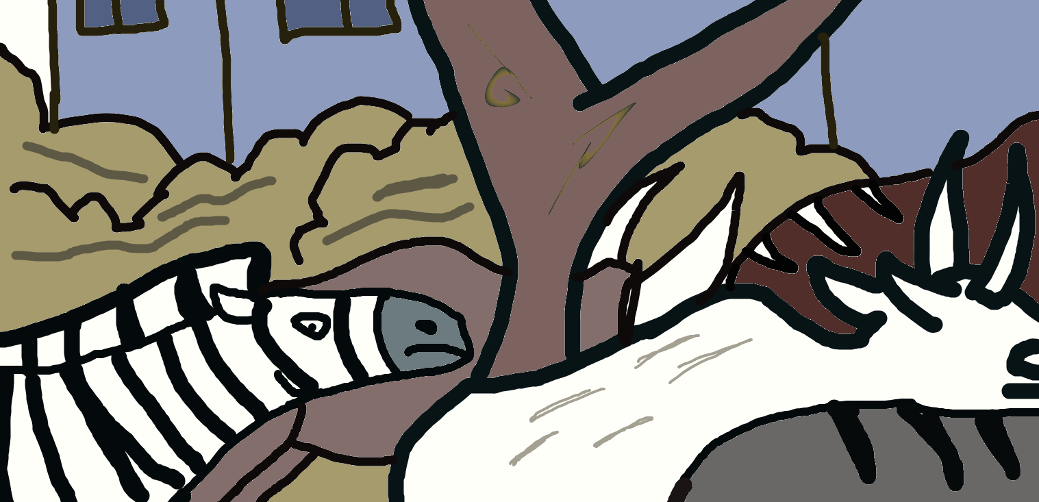 stampede at the school yard by chimerarexsaurus on DeviantArt