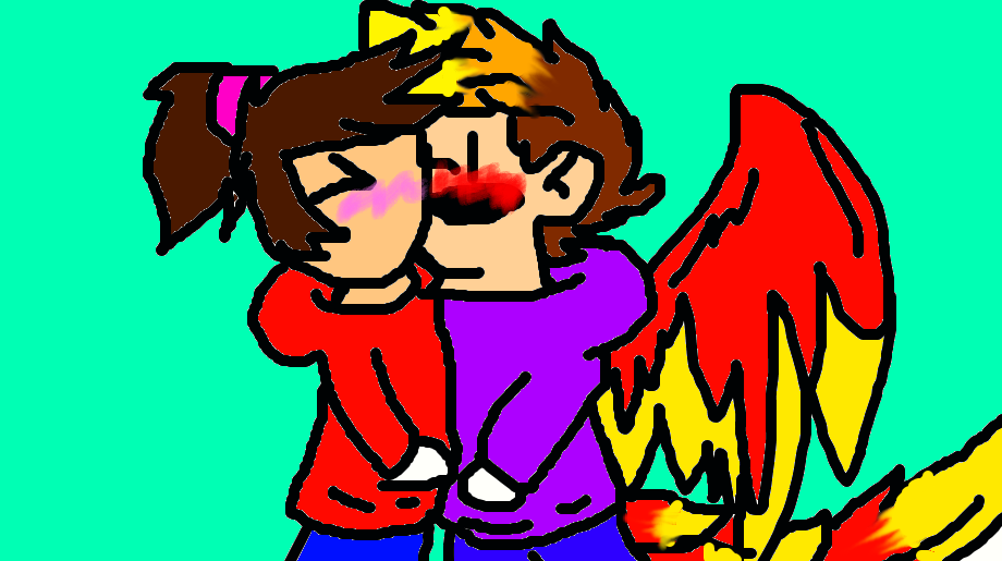 Chibi Kisses!!! by MarioLover64 on DeviantArt