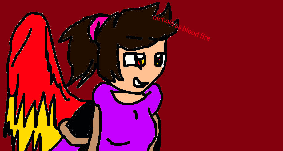 Nichole As Blood Fire by MarioLover64 on DeviantArt