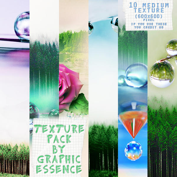 Texture Pack #006 for Graphic Essence by Menliebuteyestell on DeviantArt
