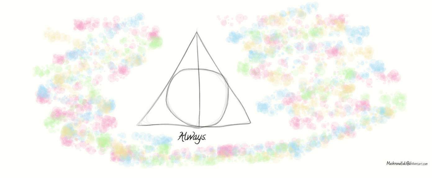 Deathly Hallows - Always. by MashironaYuki on DeviantArt
