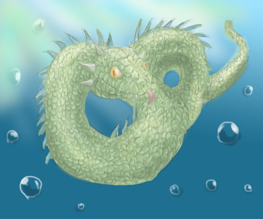 Sea Snake by 123ValerYAA on DeviantArt