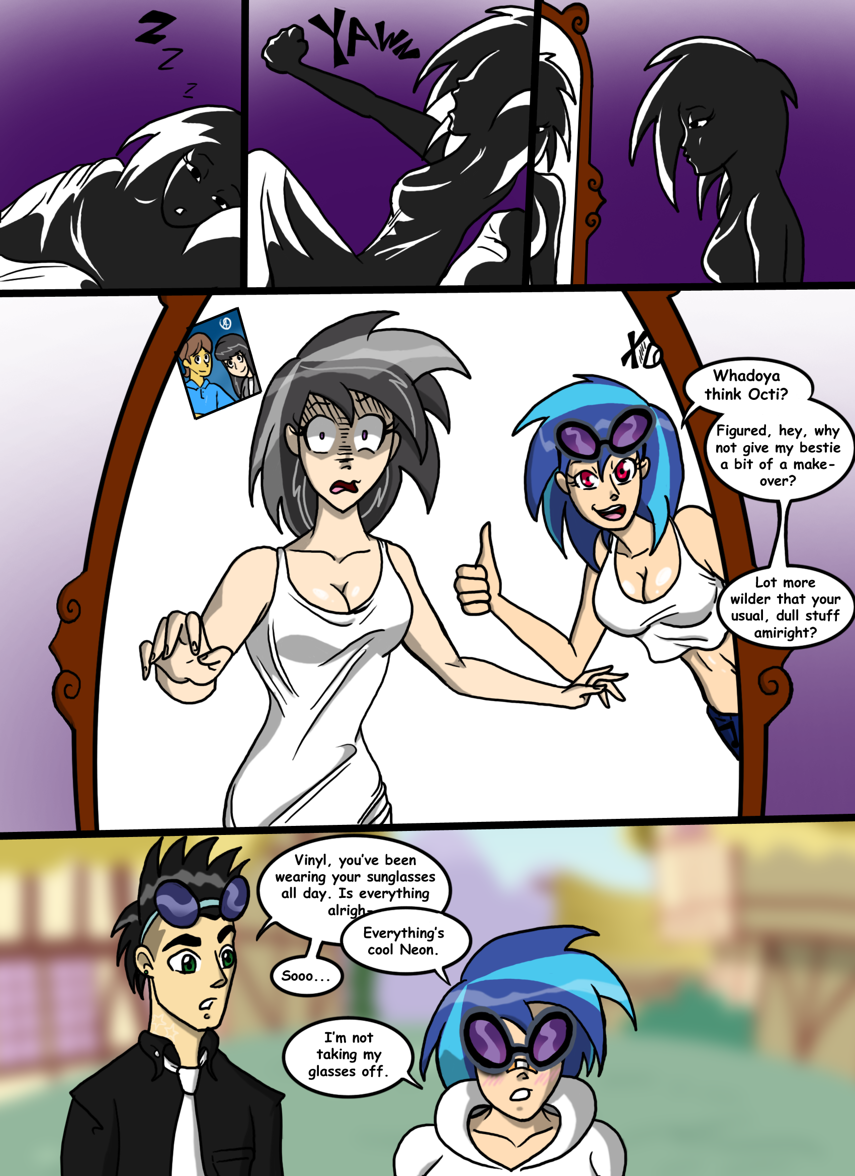 Neon Lights Mlp Comic