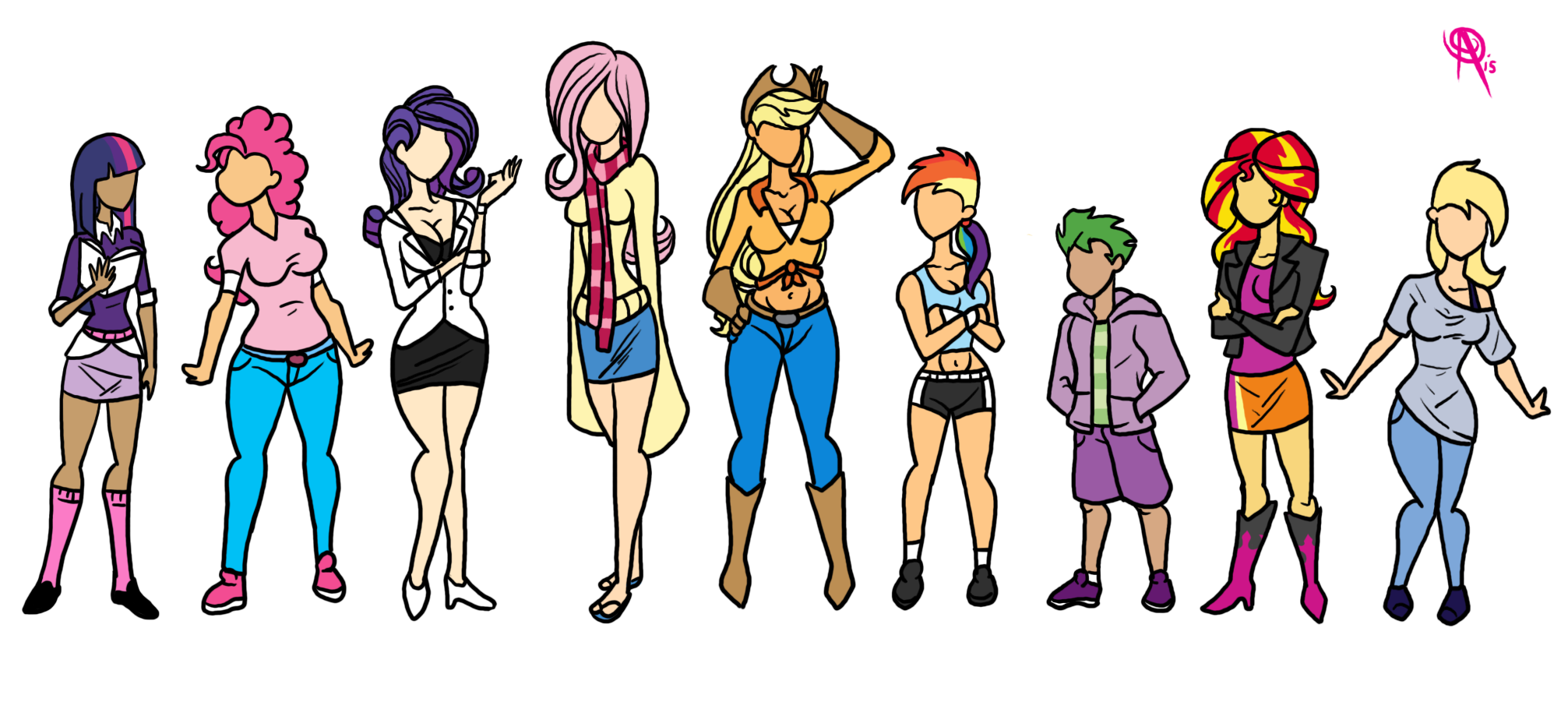Doodle: New MLP Body Types by Chillguydraws on DeviantArt