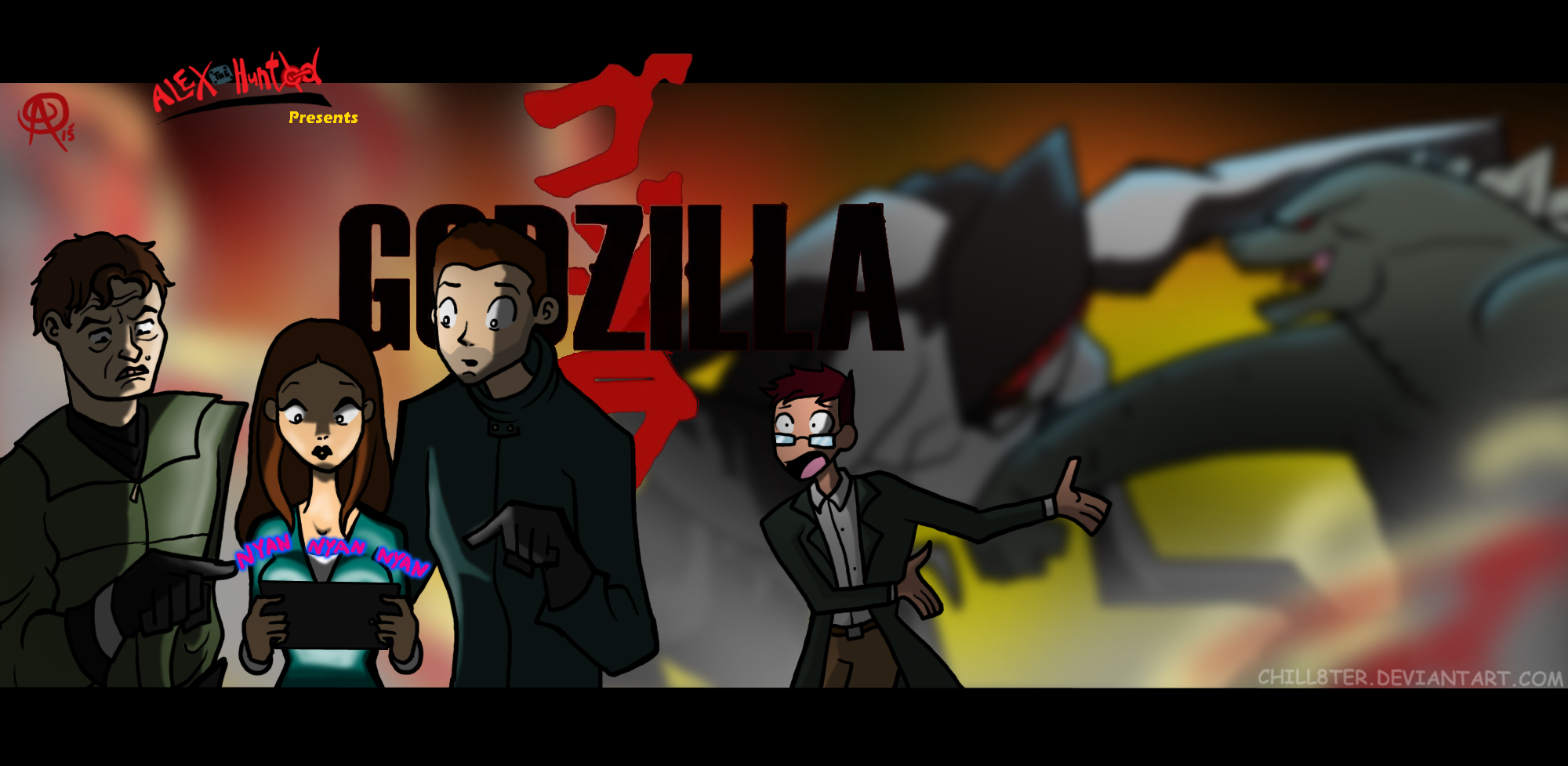 Godzilla 2014 (Commission) by Chillguydraws on DeviantArt