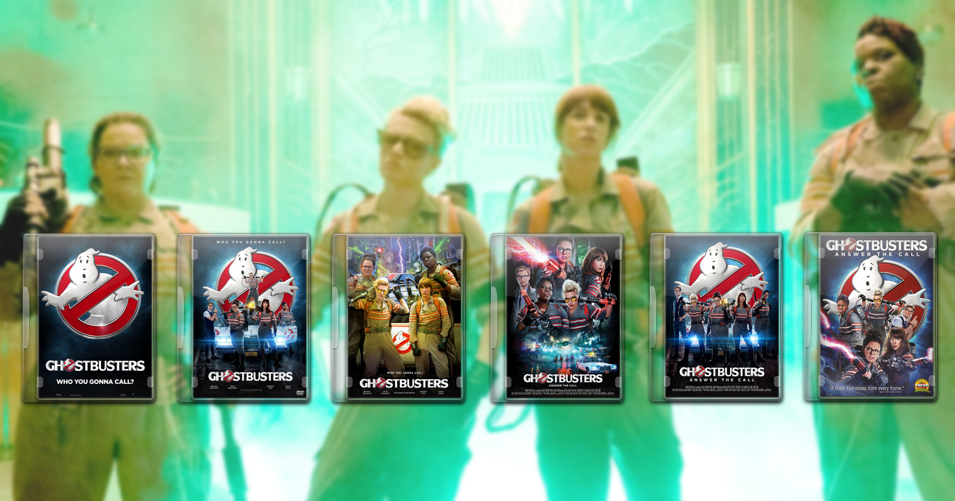 Ghostbusters 2016 DVD Folder Icons by MaxineChernikoff on DeviantArt