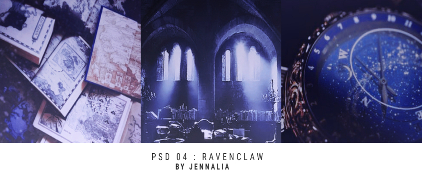 psd 04 : ravenclaw by jennalia on DeviantArt