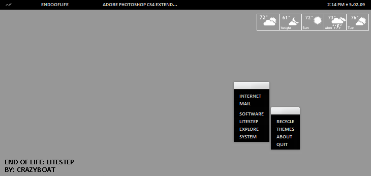 End Of Life Litestep by crazyboat on DeviantArt