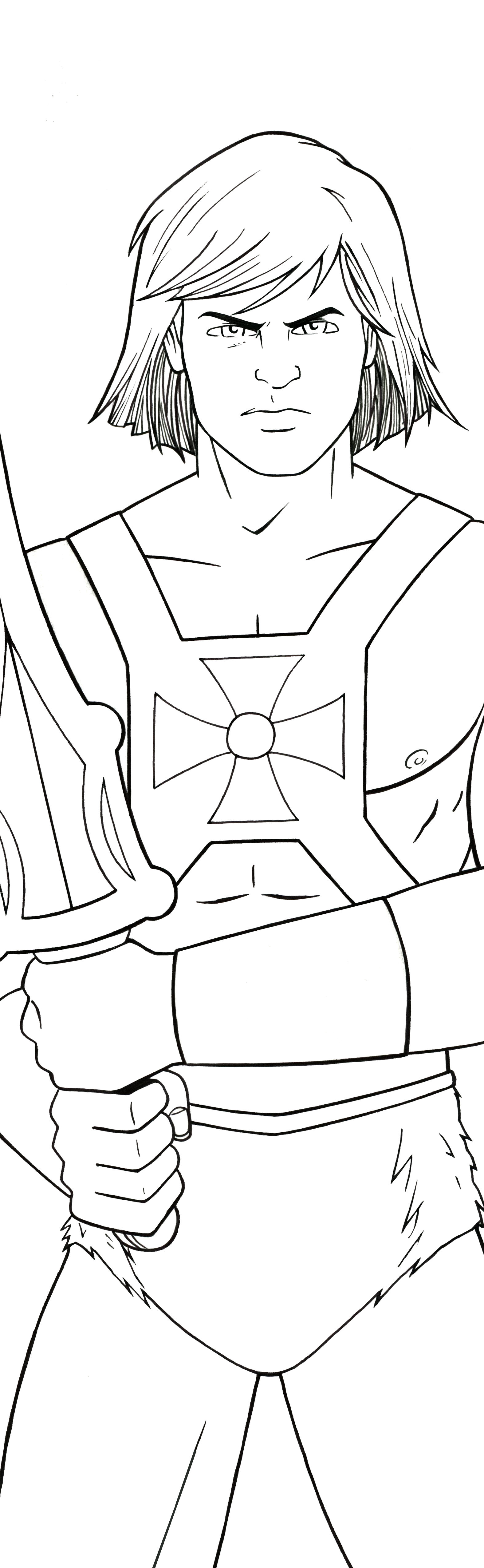 He-Man Art Inks by RichBernatovech on DeviantArt