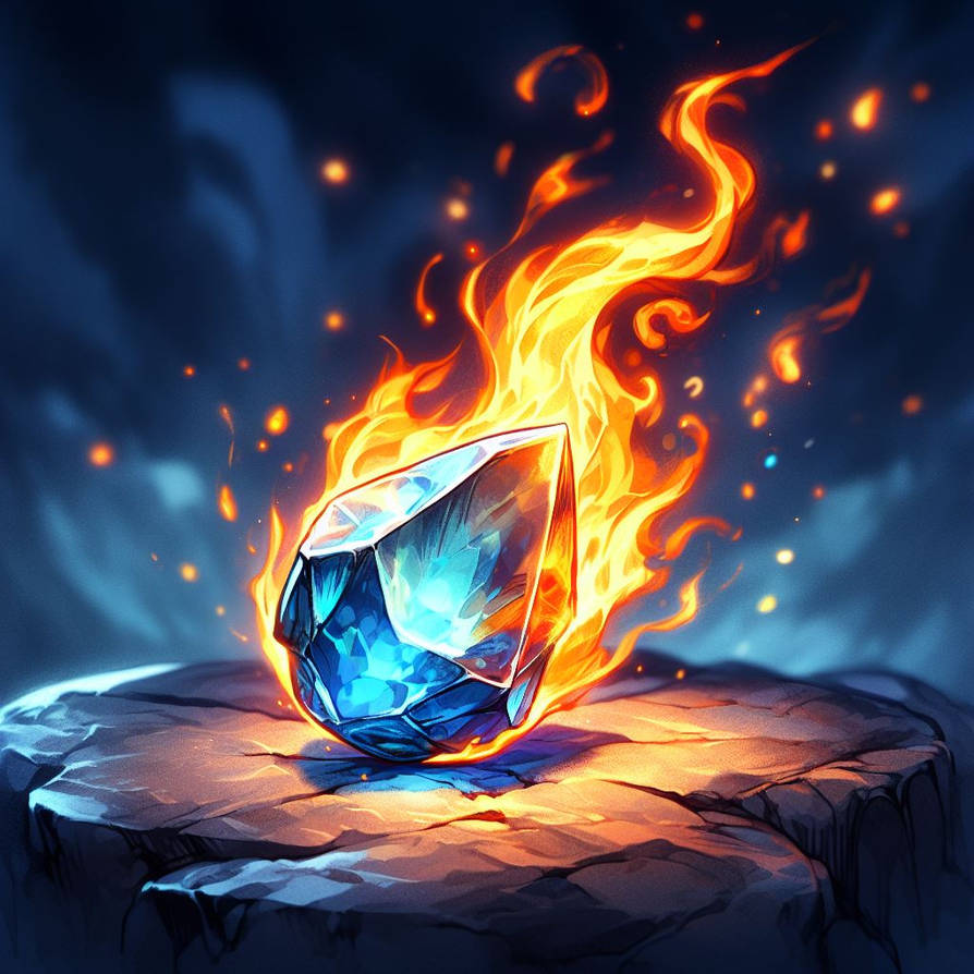 Fire Gemestone by BeeChanArt on DeviantArt