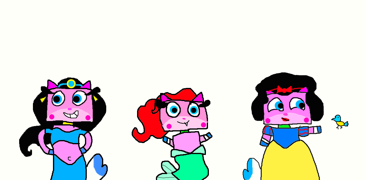 Unikitty as Disney Princesses by TheCartoonWizard on DeviantArt