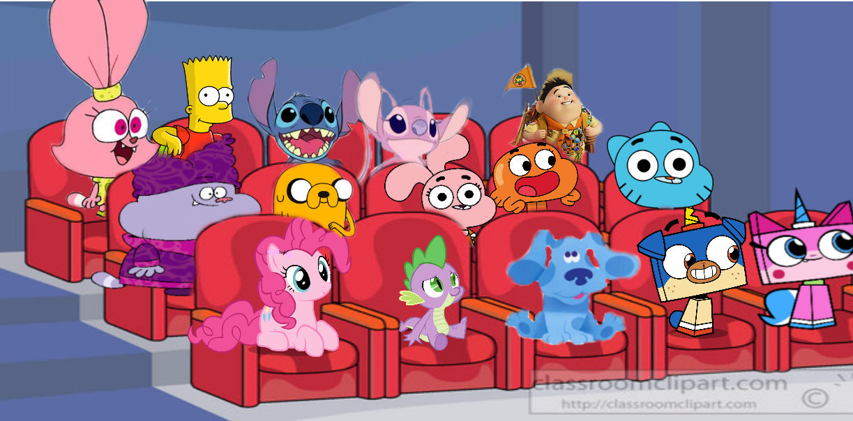 My favorite characters at the movies by TheCartoonWizard on DeviantArt