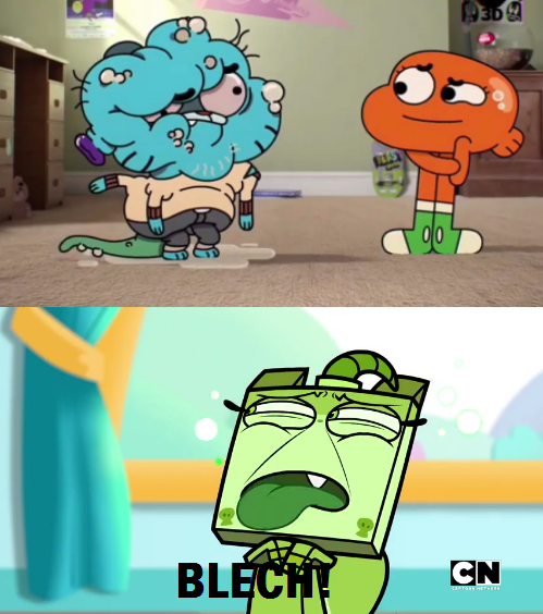 Unikitty disgusted by Gumball by TheCartoonWizard on DeviantArt