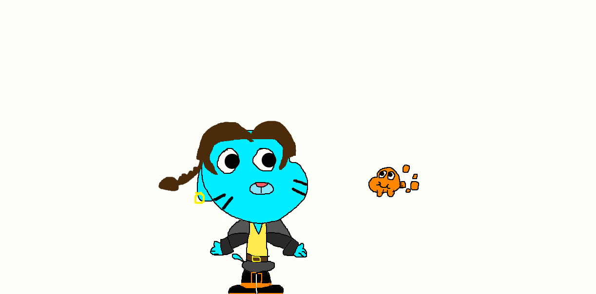 Gumball as Jim Hawkins by TheCartoonWizard on DeviantArt