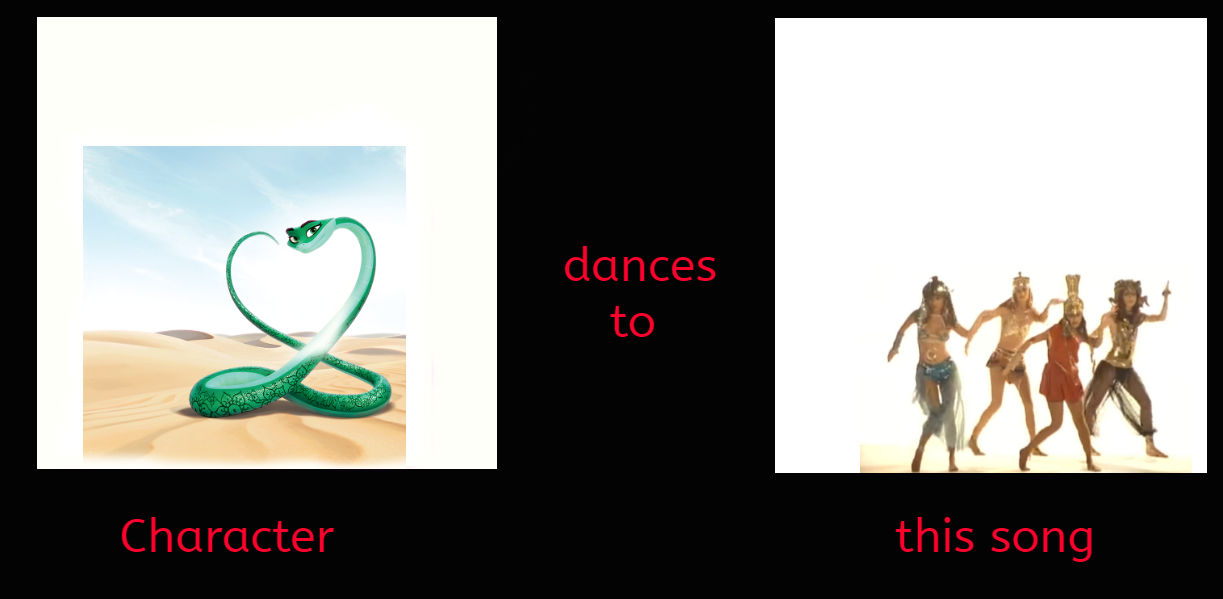 Eva dances to Walk like an Egyptian by TheCartoonWizard on DeviantArt