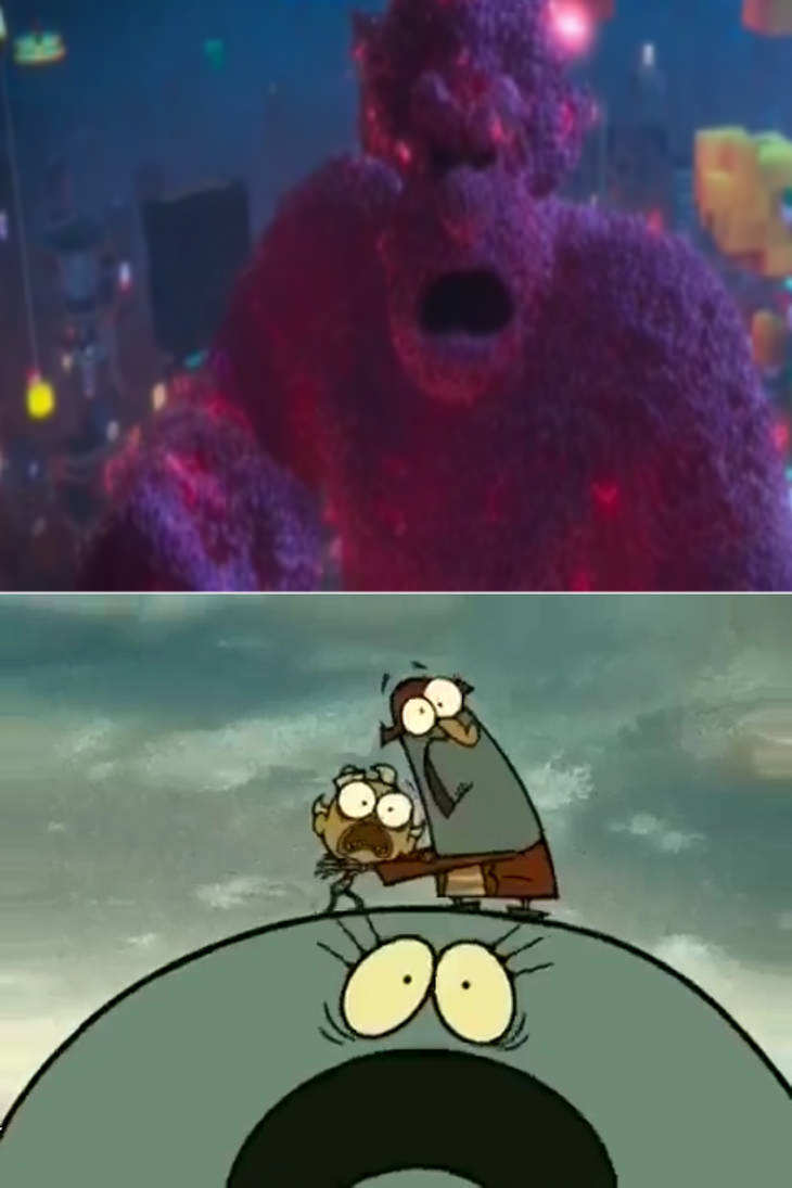 Flapjack trio scared of the Ralph virus by TheCartoonWizard on DeviantArt