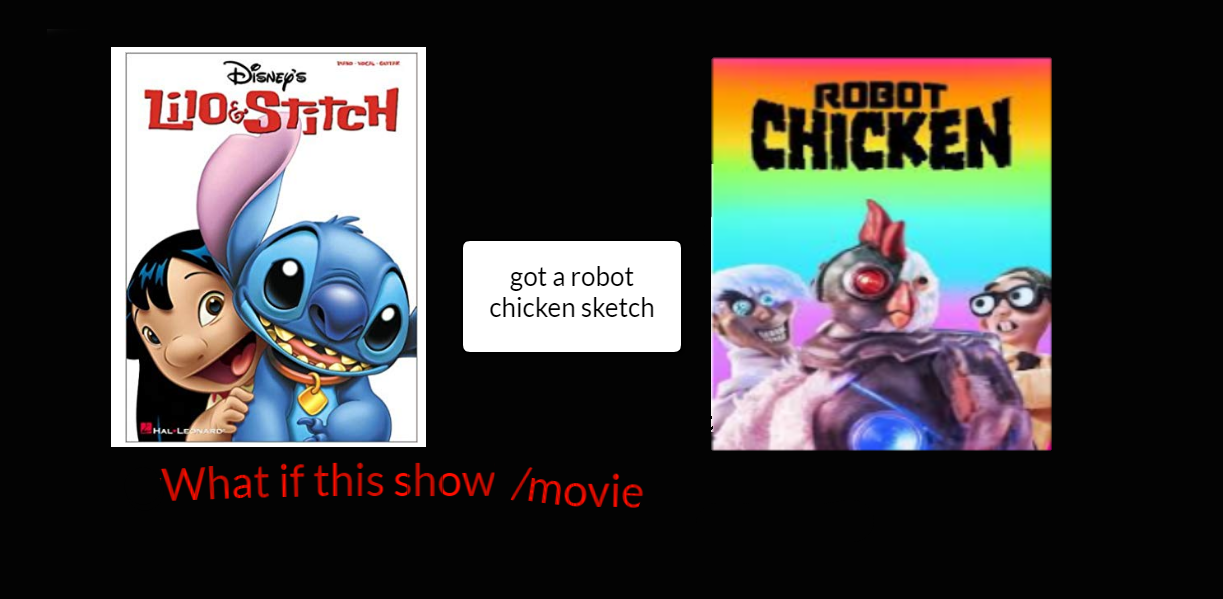 Lilo and Stitch in Robot chicken by TheCartoonWizard on DeviantArt