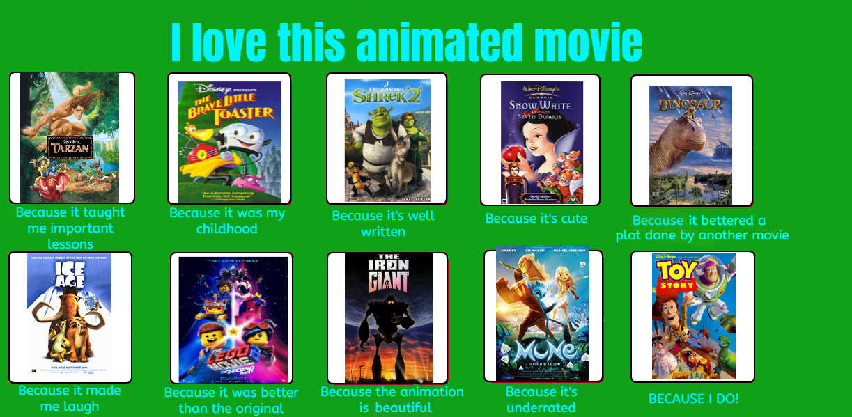 I love this animated movie because 2 by TheCartoonWizard on DeviantArt