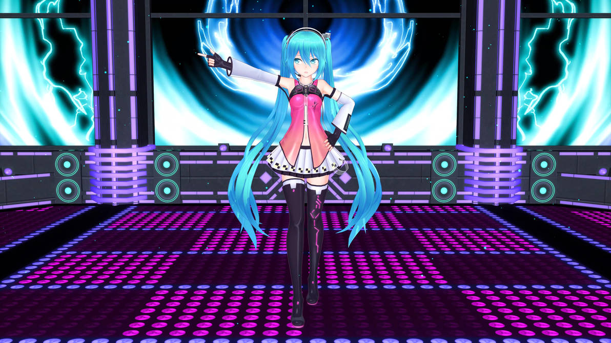 Miku in Hyperspace by Mideiro on DeviantArt