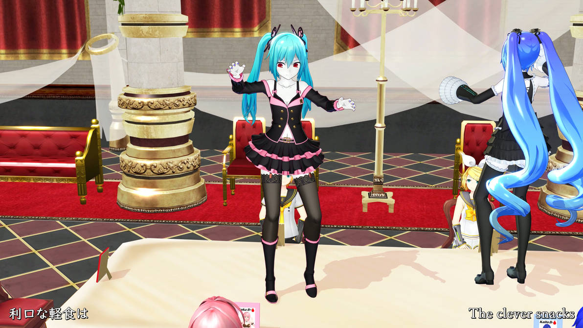 The Miku Miku Dinner show by Mideiro on DeviantArt