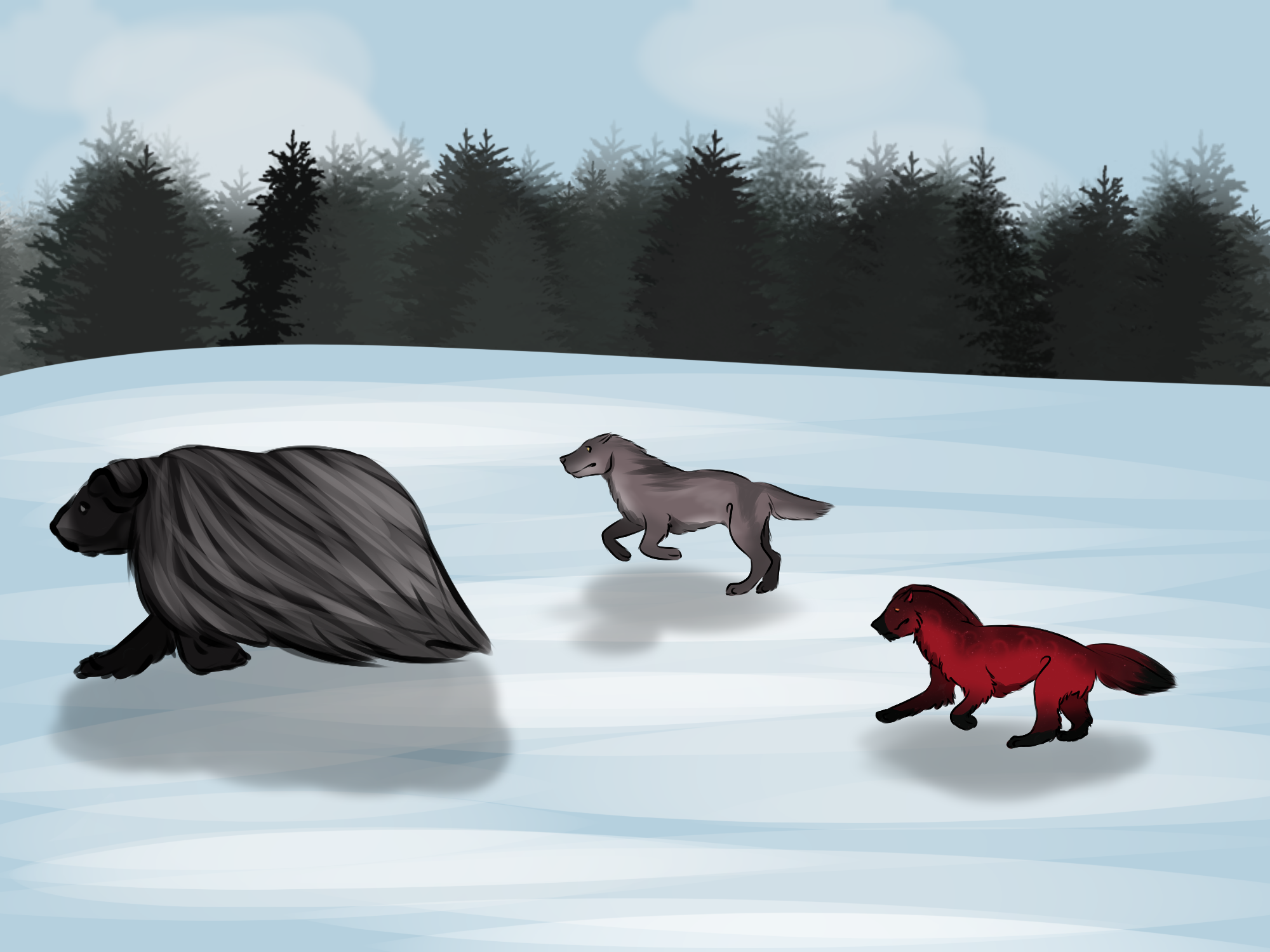 Ember Hund 2 by Ciaran-Greymoon on DeviantArt