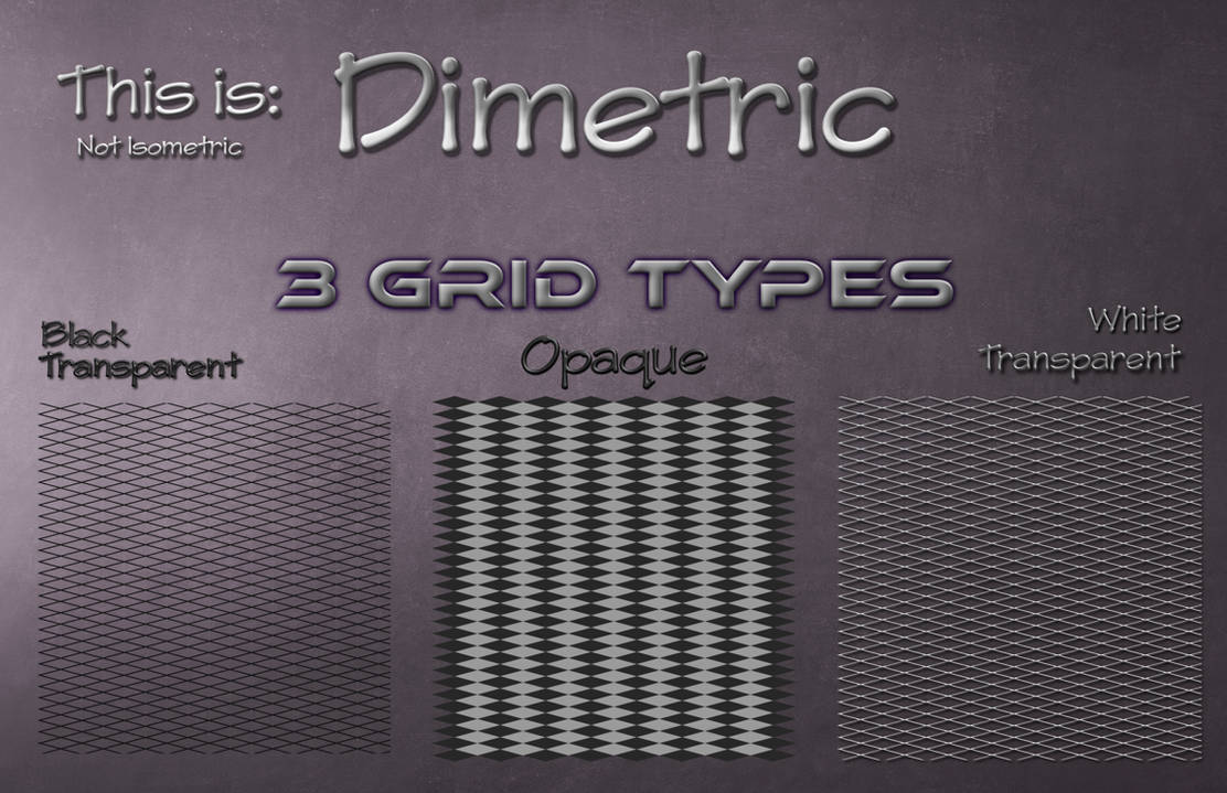 Dimetric Grids by ncoleamy on DeviantArt