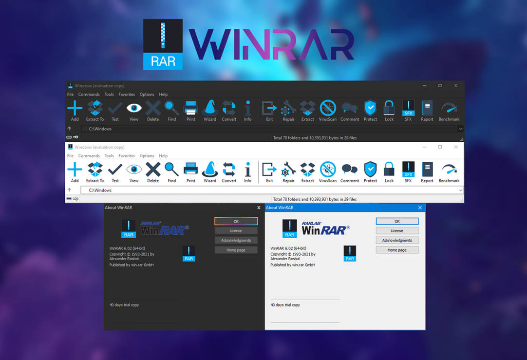 WinRAR Flat Theme by AdzeArts on DeviantArt