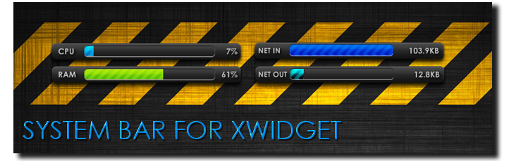 System Bar for XWidget by boyzonet on DeviantArt