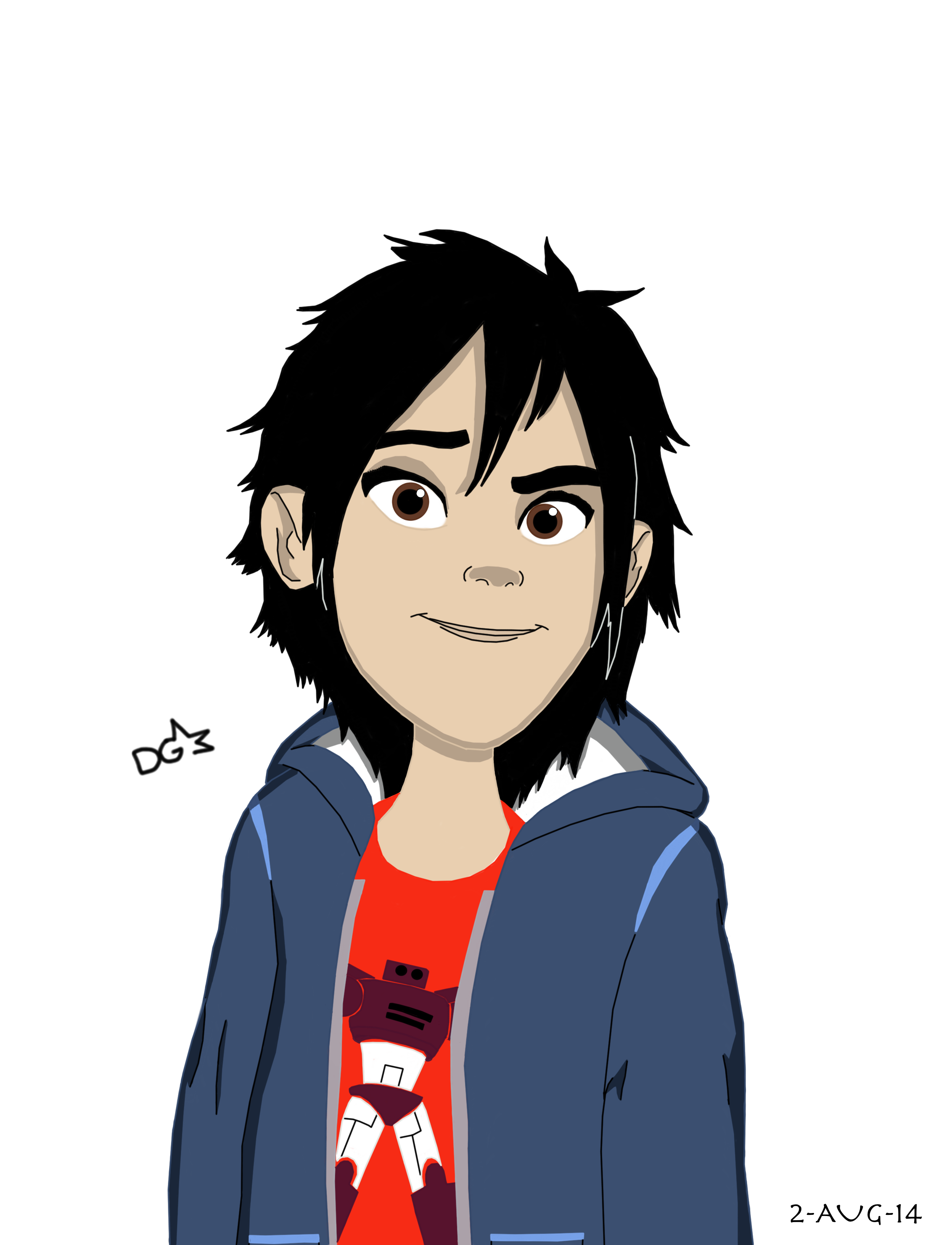 Hiro Hamada-Disney's Big Hero 6 by dgaskins on DeviantArt
