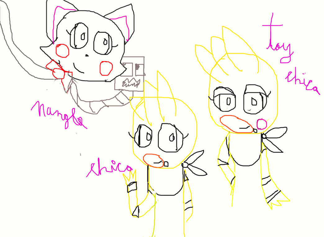 fnaf grils by chica-fnaf14 on DeviantArt