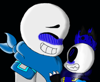 Underswap Sans x Indigo-go by killer771 on DeviantArt