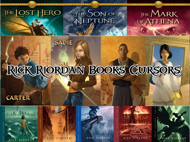 Rick Riordan Books Cursors by LizzyZilly on DeviantArt