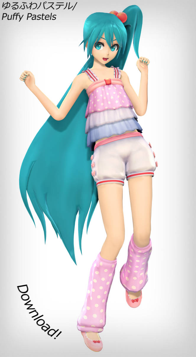 Koron Puffy Pastels Hatsune Miku - Download! by xDreamShardsx on DeviantArt