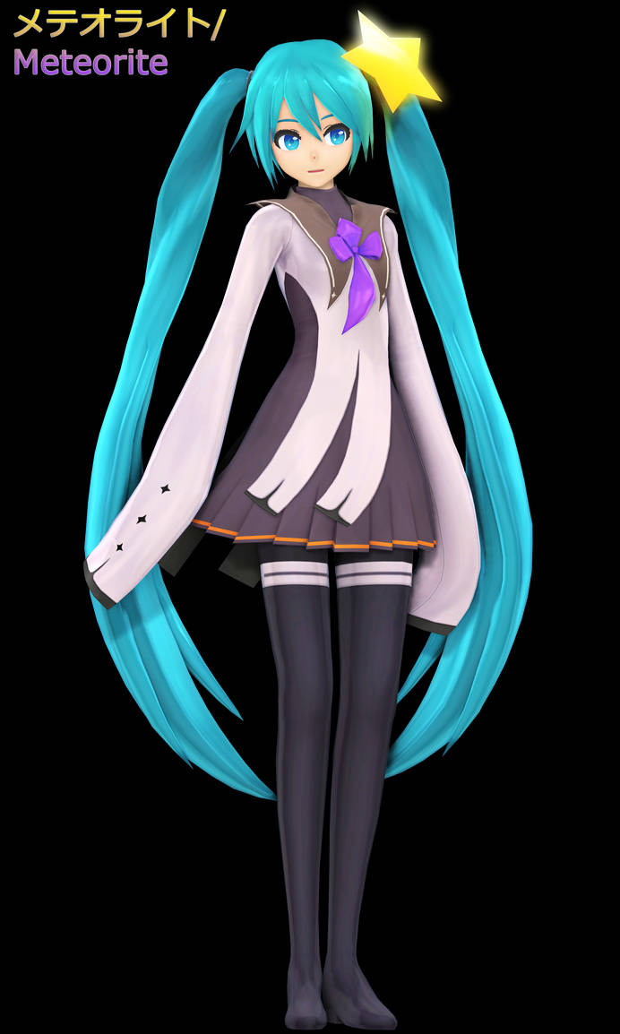Koron Meteorite Hatsune Miku - Download! by xDreamShardsx on DeviantArt