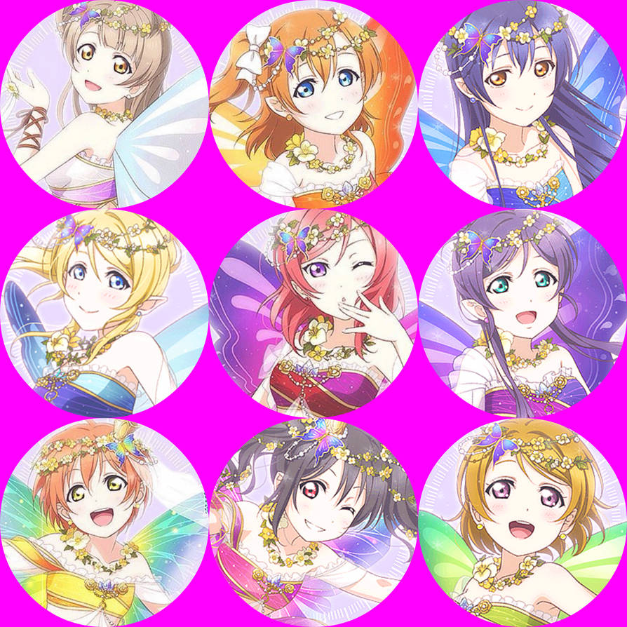 [Icon Distribution] Love Live Fairy Icons by MarryKozakura4th on DeviantArt