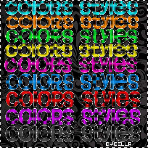 Colors Styles by PrincessBellaS on DeviantArt