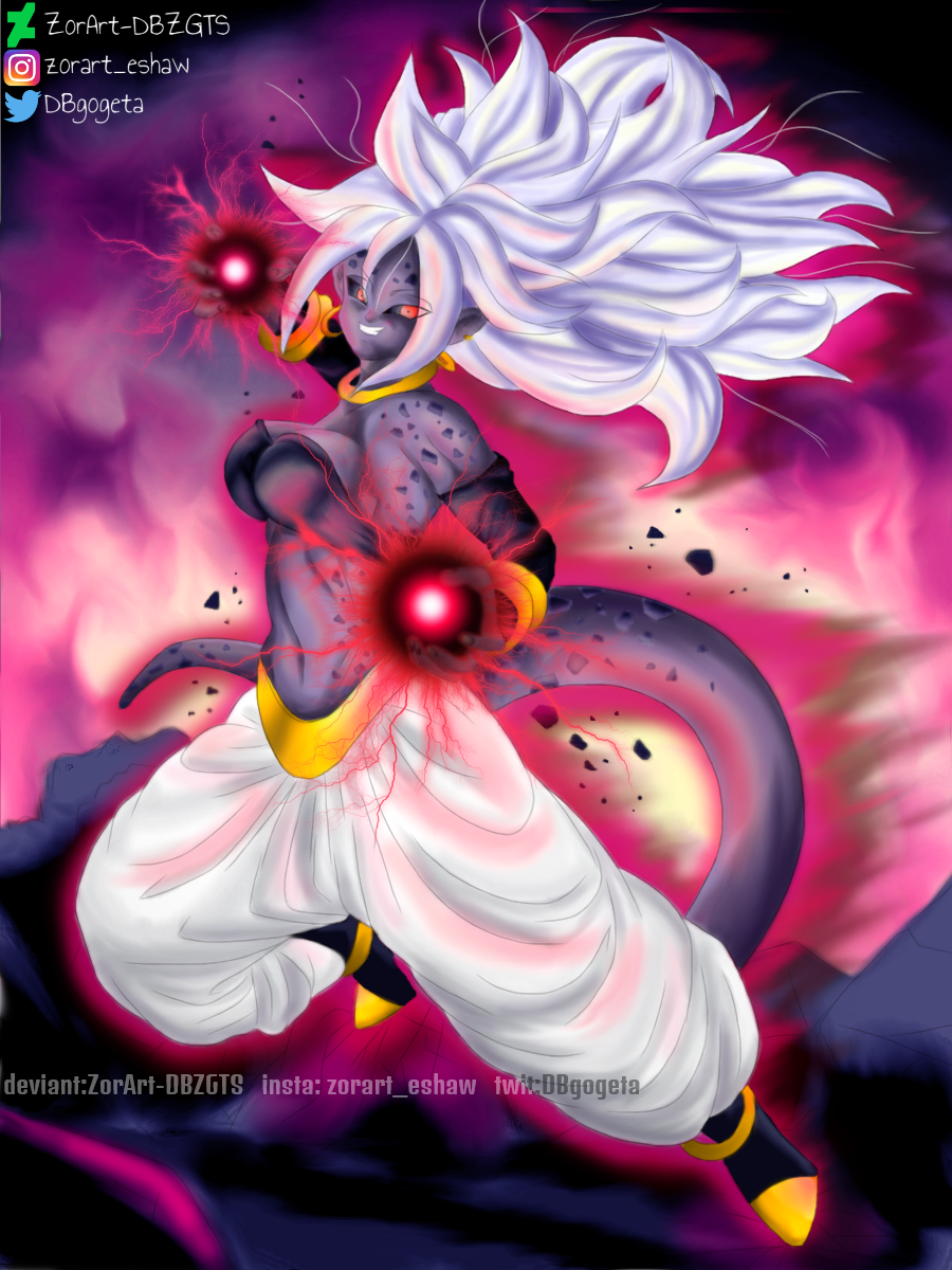 Dbfz Android 21 Transformed By Zorart Dbzgts On Deviantart