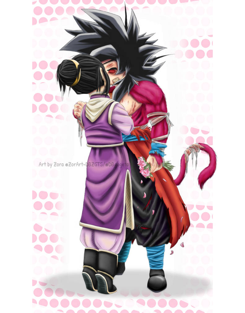 4 Years - Xeno Goku x Chichi by ZorArt-DBZGTS on DeviantArt