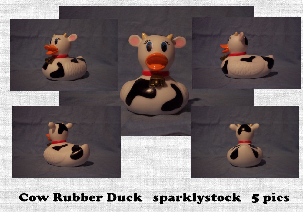 Cow Rubber Duck Pack by sparklystock on DeviantArt