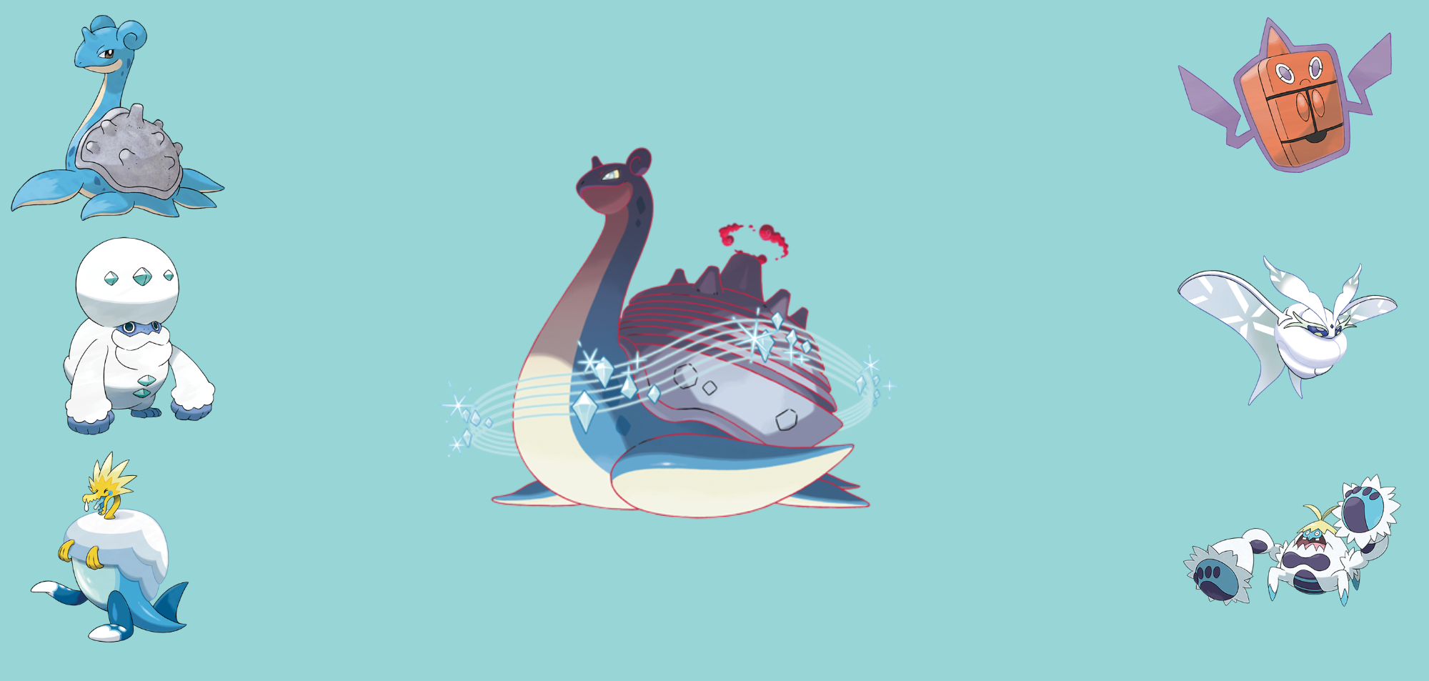 Gigantamax Team: Gigantamax Lapras by Frylock921 on DeviantArt