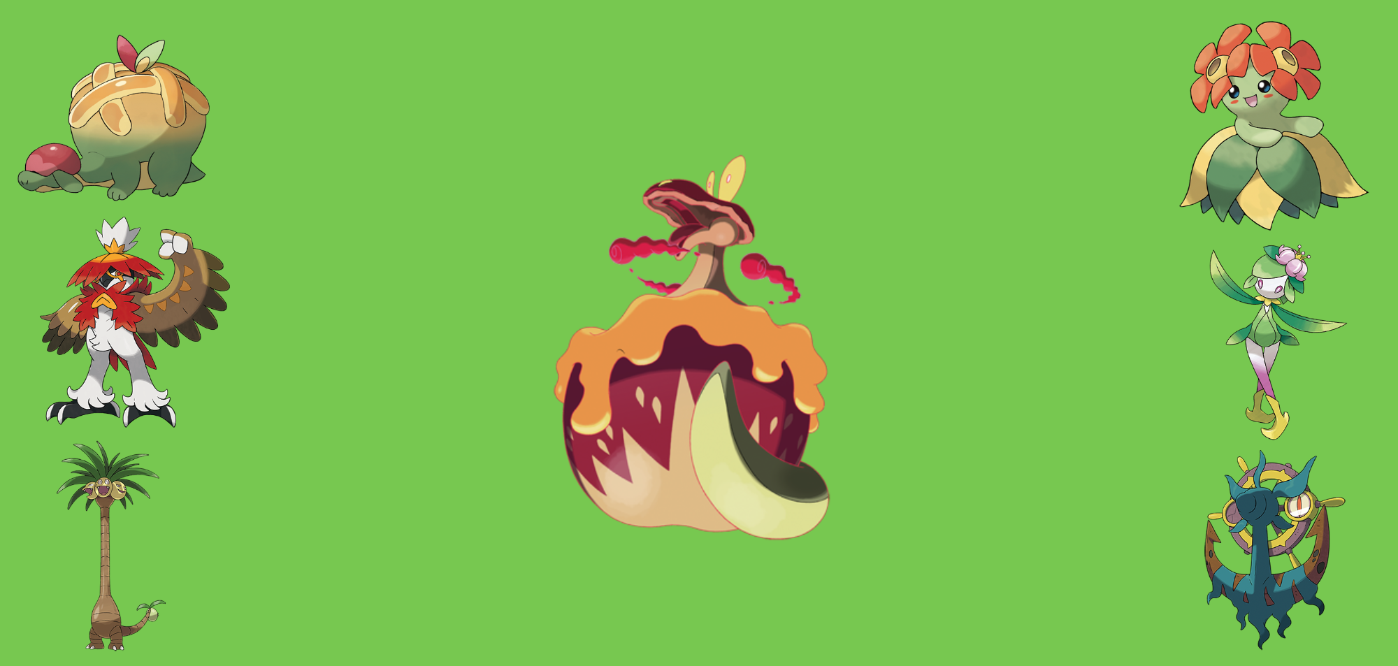 Gigantamax Team: Gigantamax Appletun by Frylock921 on DeviantArt