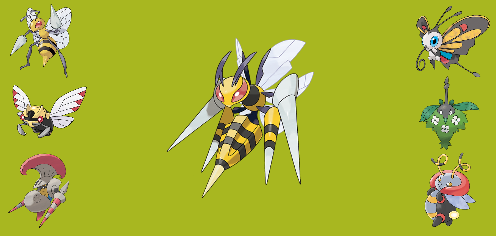 Pokemon Beedrill Mega Evolution